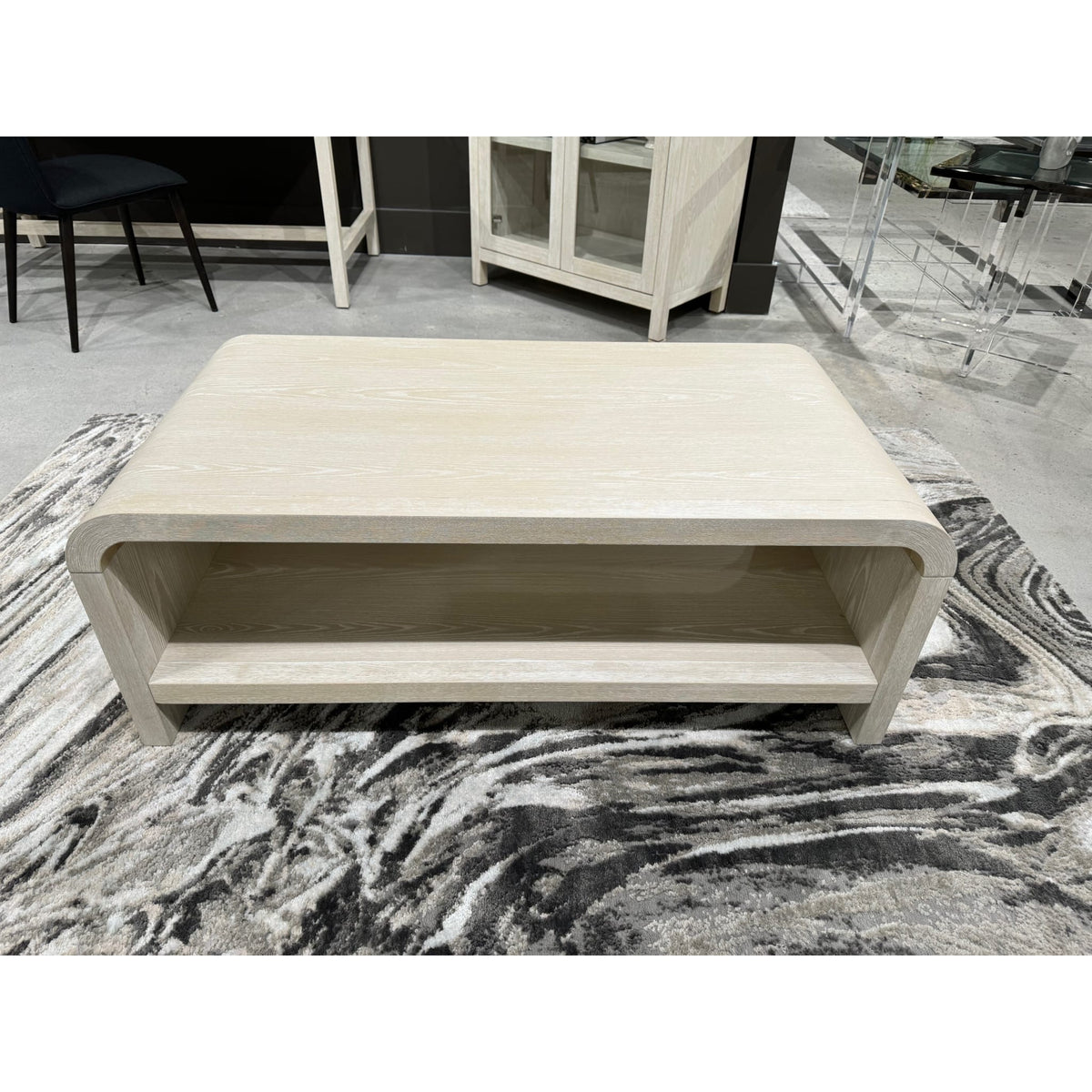 Drake Ash Wood Coffee Table in Sugar — Modus Furniture