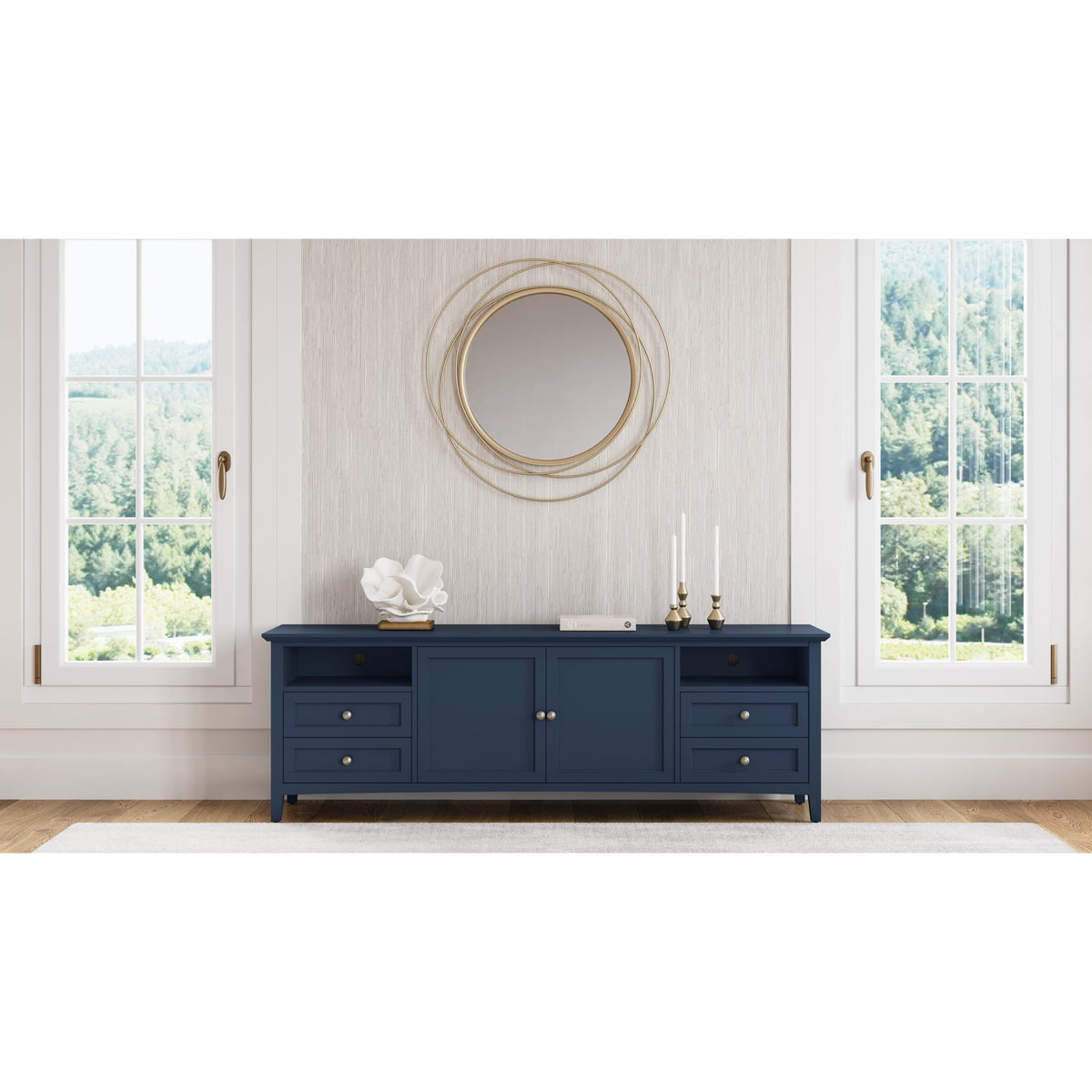 Grace Ent Console 84W - Blbry — Modus Furniture